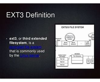 مخفف کلمه EXT3 چیست؟